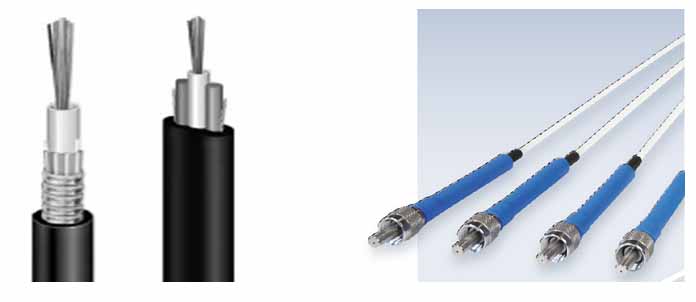 Optical fibre for smart communication