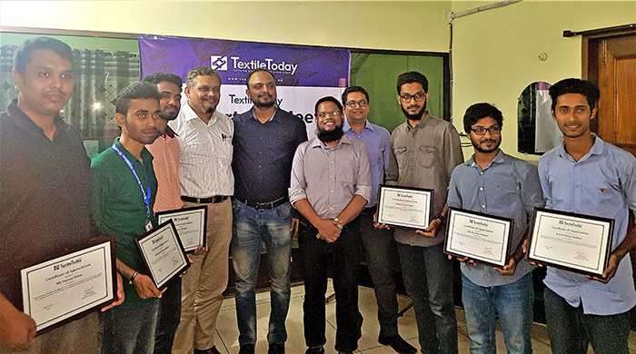 Textile Today editors and contributors meet- outstanding contributions ...