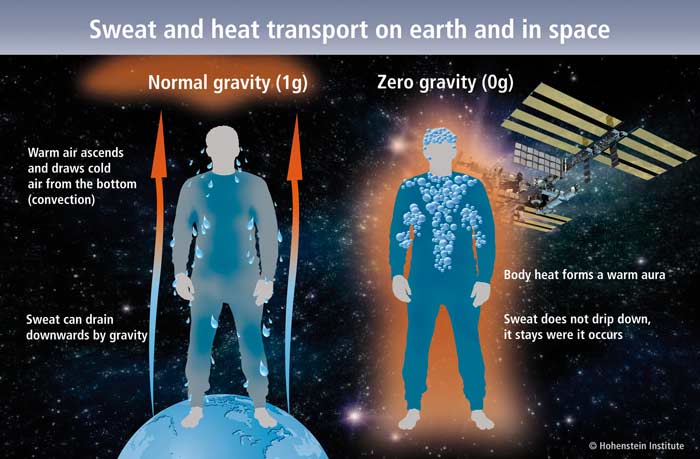 Spacetex2 examines functional textiles under zero gravity