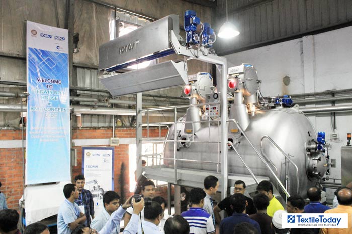 Knit Concern installed Fong’s new patented technology machine TECWIN