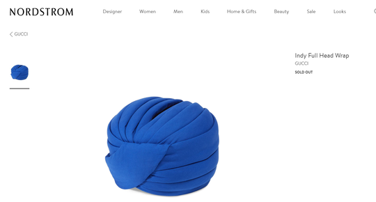 Gucci draws criticism for selling ‘Indy Full Turban’