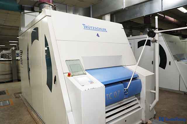Truetzschler spinning machinery to gain efficiency and reduce wastage
