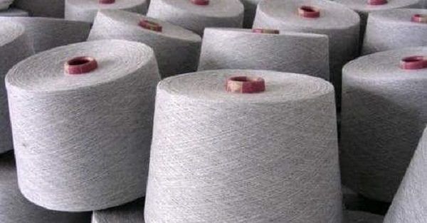 Melange yarn in textile industry