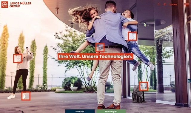 New Jakob Müller website is a clear statement of customer focus