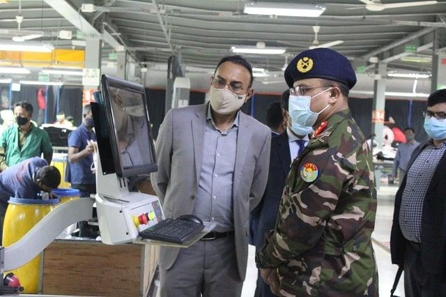 BEPZA Executive Chairman visits UHM Ltd of Urmi Group