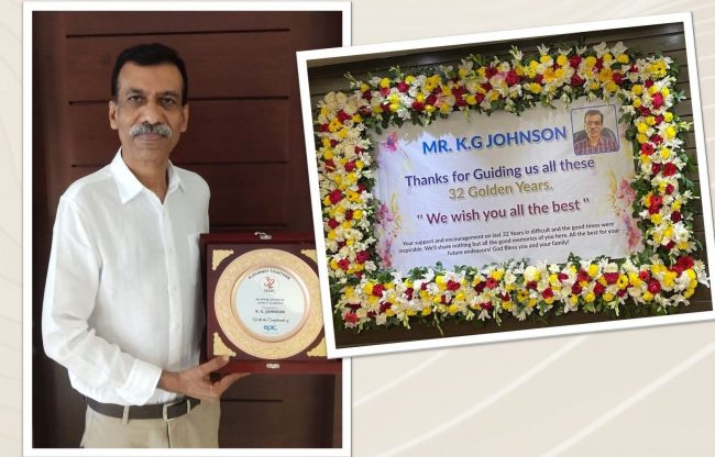 K.G. Johnson gets farewell from Epic Group