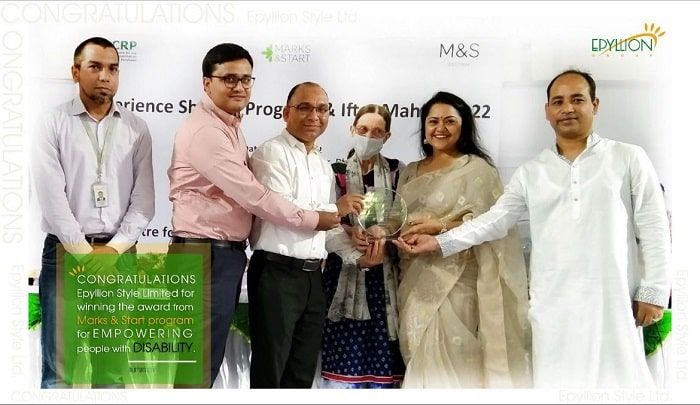 M&S Program: Marks & Start awards Epyllion for empowering disable people