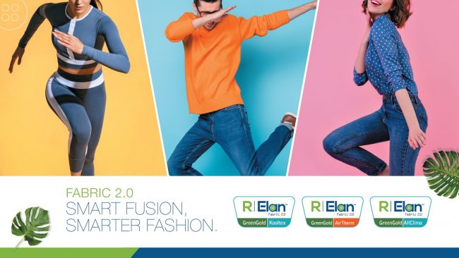 R|Elan™ GreenGold - Sustainable fabric solutions with added functionality
