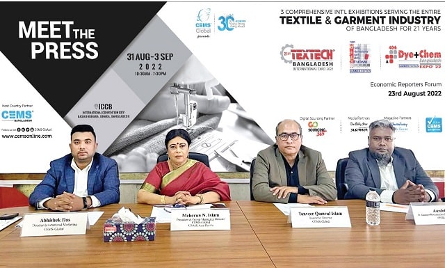CEMS-Globl USA' s 21st Textech Bangladesh International Expo to begin ...