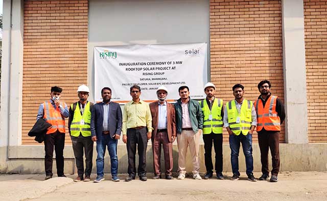 Solar EPC initiates 3 MW Rooftop Solar Project at Rising Industries Ltd.