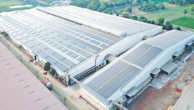 Janata Jute Mills successfully installed a 2.40 MWp rooftop solar project