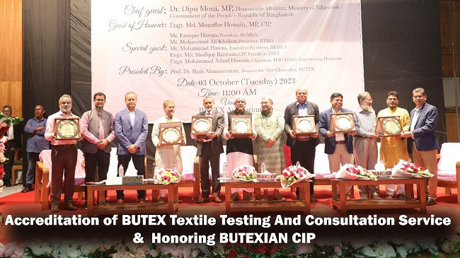 BUTEX offering ISO certified textile testing lab and consultation service