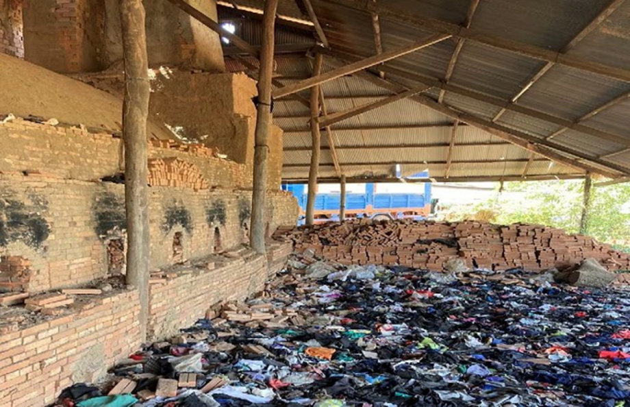 Cambodia brick kilns burn clothing waste to save fuel costs: Report