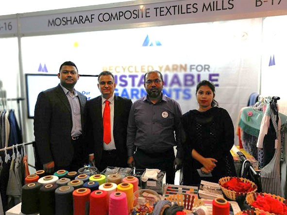 Mosharaf Composite showcases recycled yarn for sustainable garments