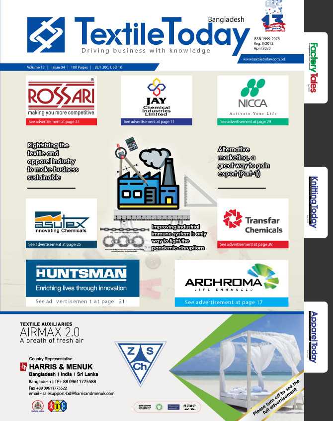 Textile Today April 2020 Issue