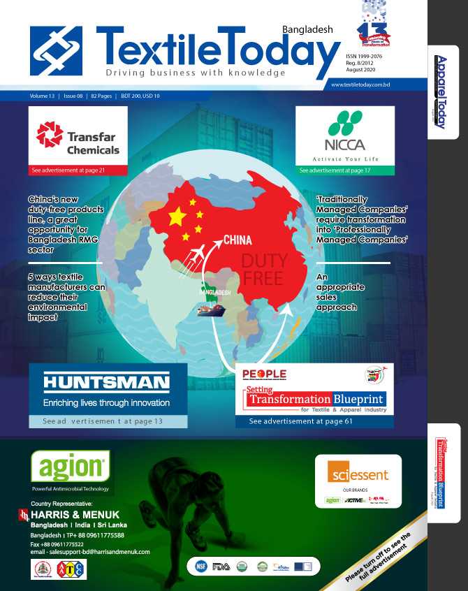 Textile Today August 2020 Issue