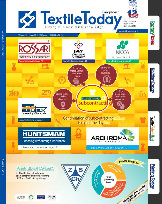Textile Today November 2019 Issue