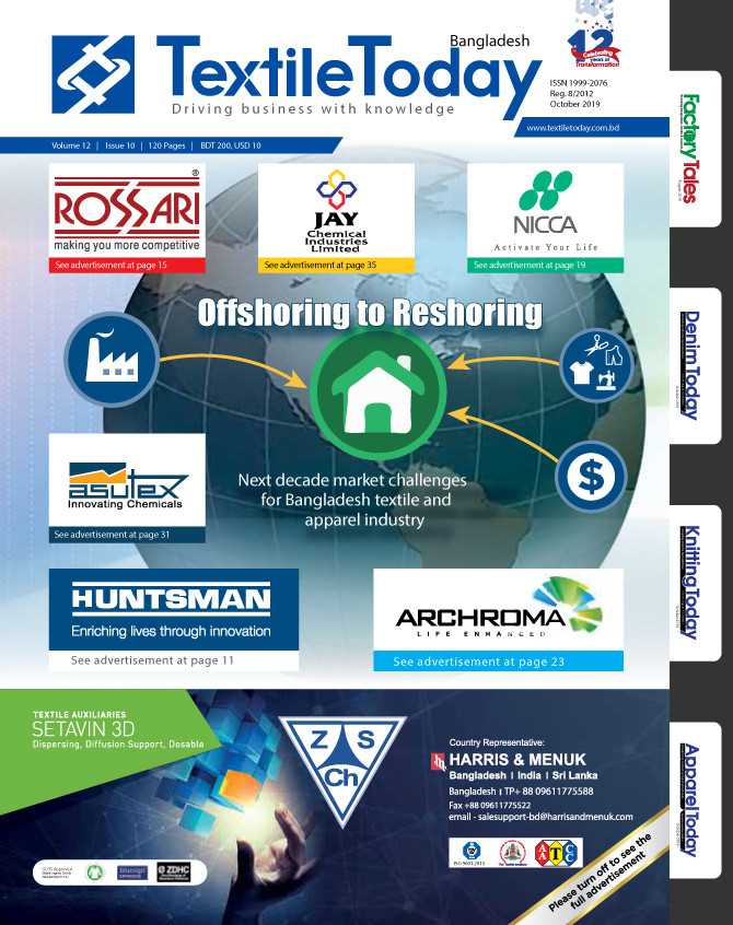 Textile Today October 2019 Issue