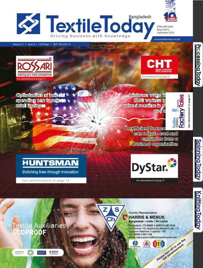 Textile Today September 2018 Issue