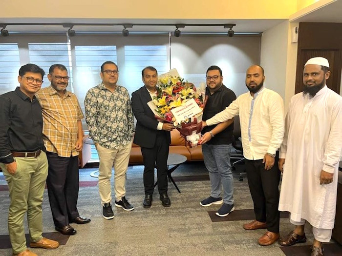 Saleudh Zaman Khan of NZ Tex newly elected Vice President of BTMA