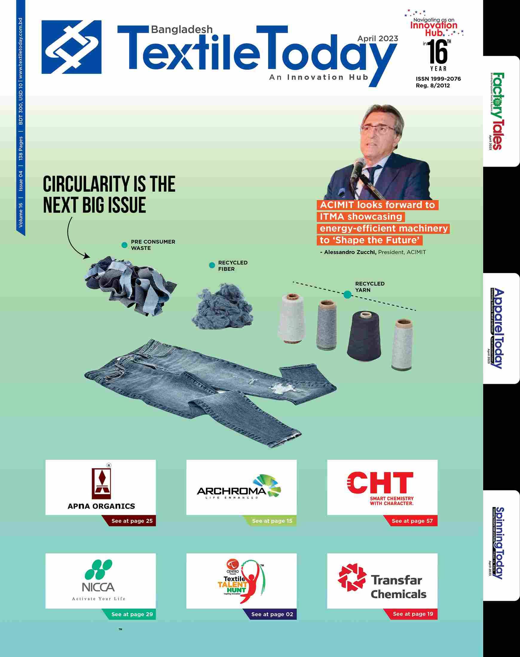 Textile Today April 2023 Issue