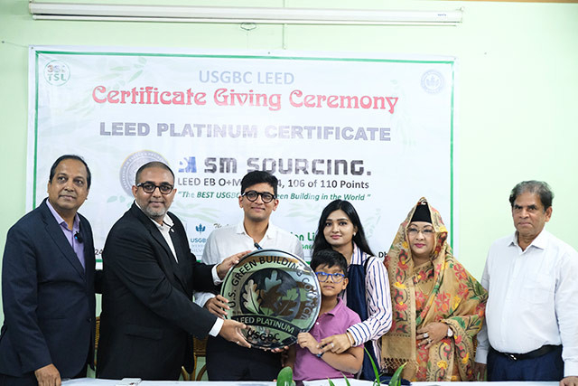 SM Sourcing receives LEED Platinum Certification for world's best Green Building