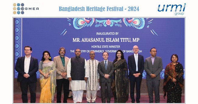 Urmi Group honored for contribution to the Muslin Project