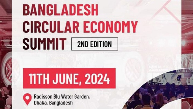 2nd Bangladesh Circular Economy Summit to be held on 11th June