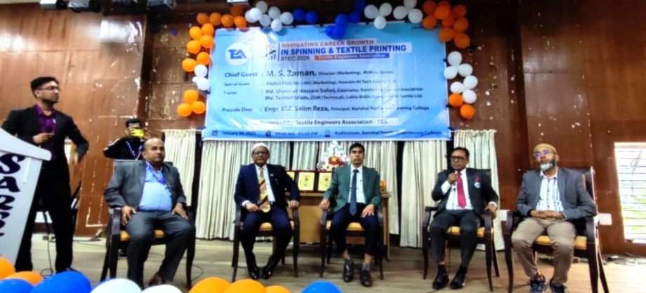 TEA highlights career growth in spinning and printing at BTEC